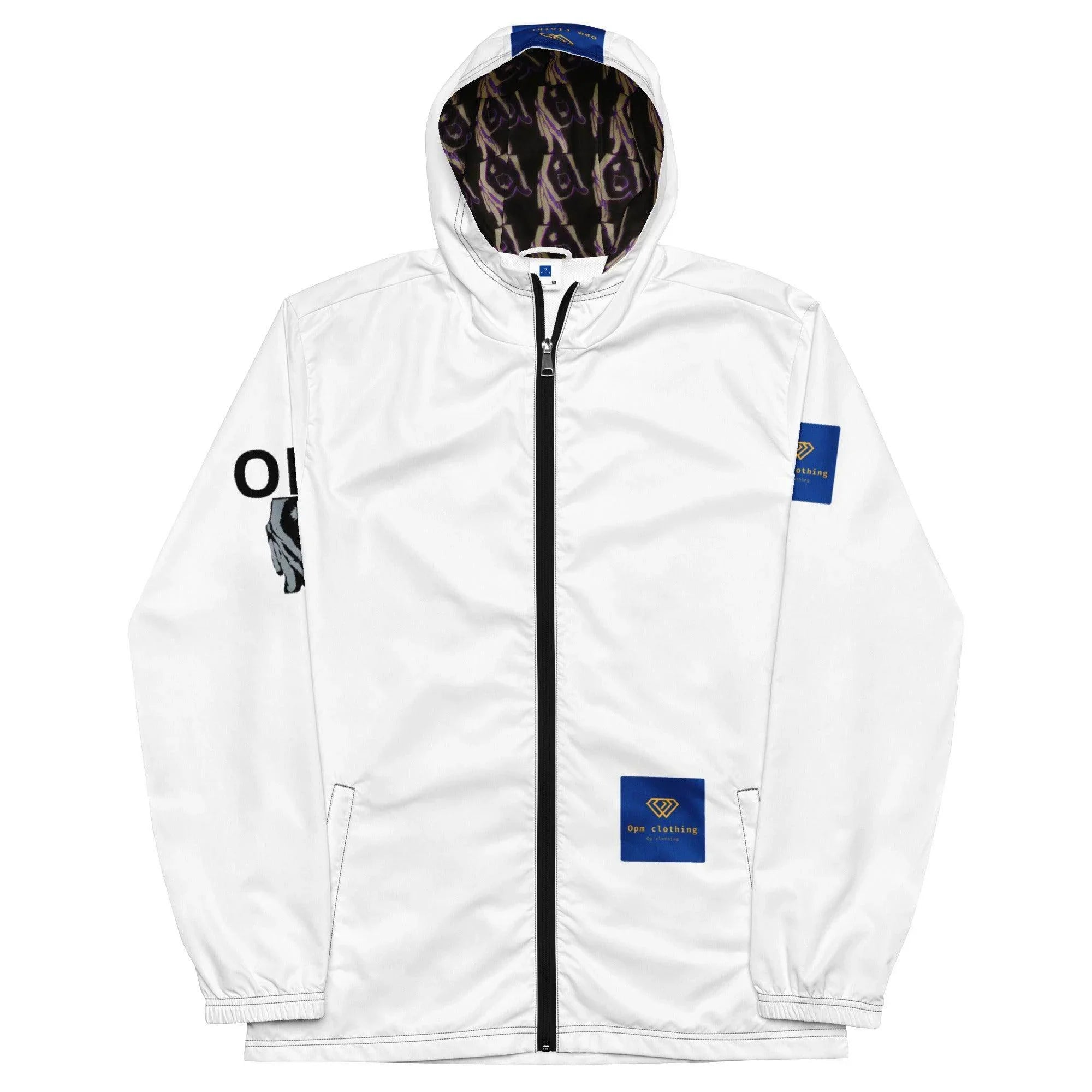 OPM Water-Resistant Windbreaker: Lightweight, Traceable, Sizes XS-3XL